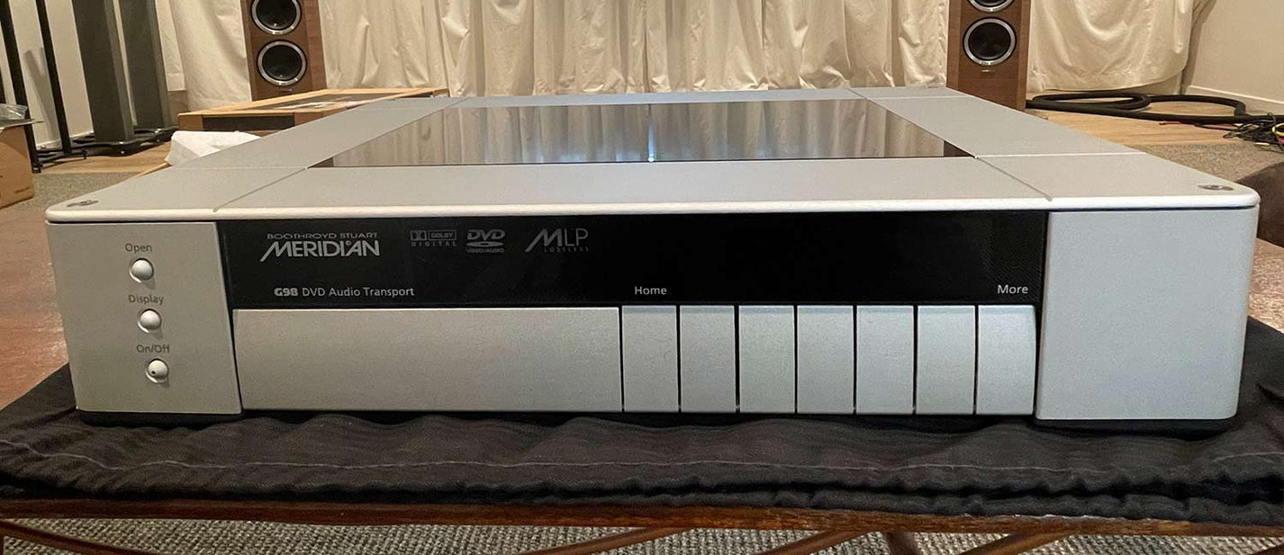 Meridian G98 DVD Audio Transport – Soundline Audio Online NZ